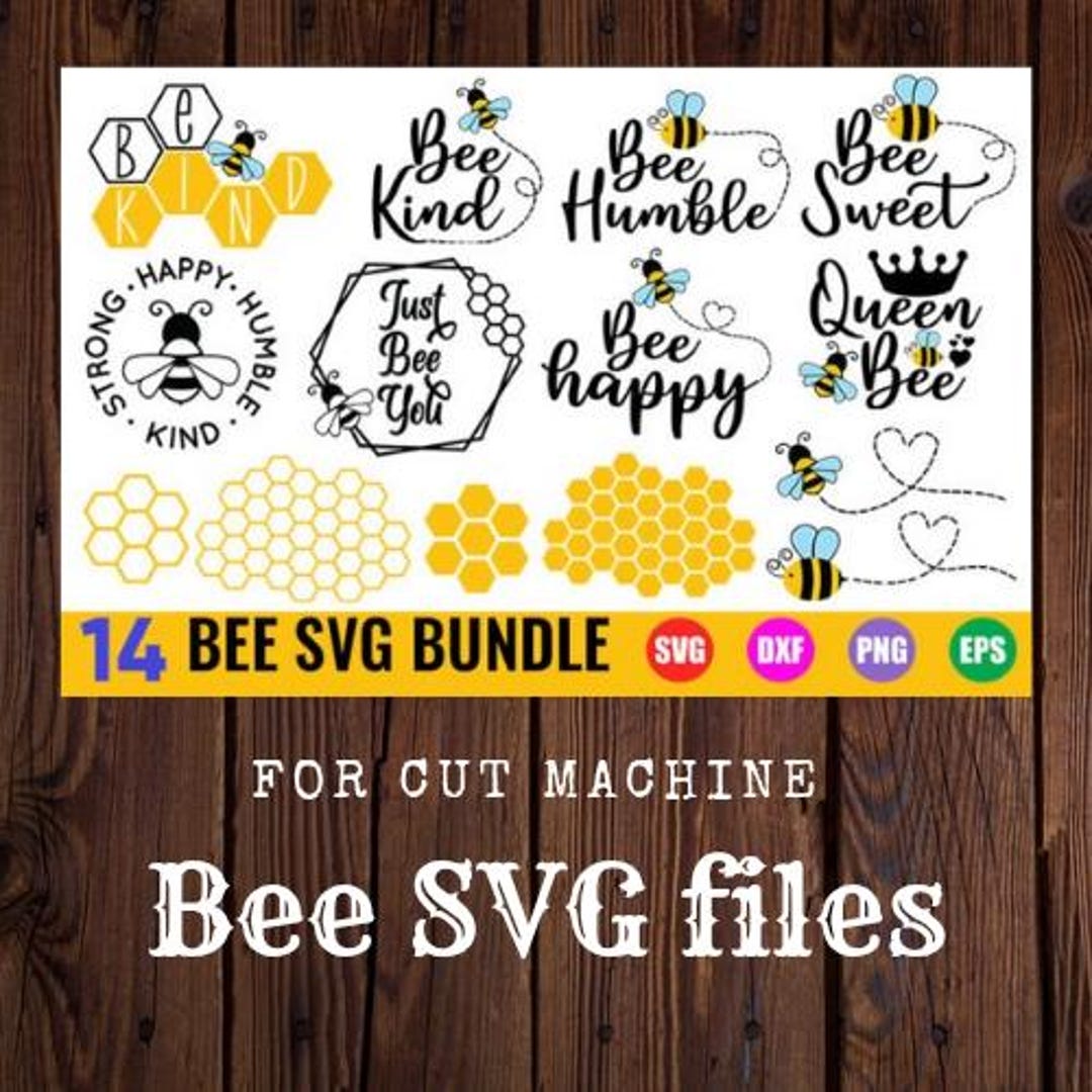 Bee SVG Bundle - Etsy