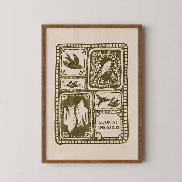 Storybook Folk Art - Etsy UK