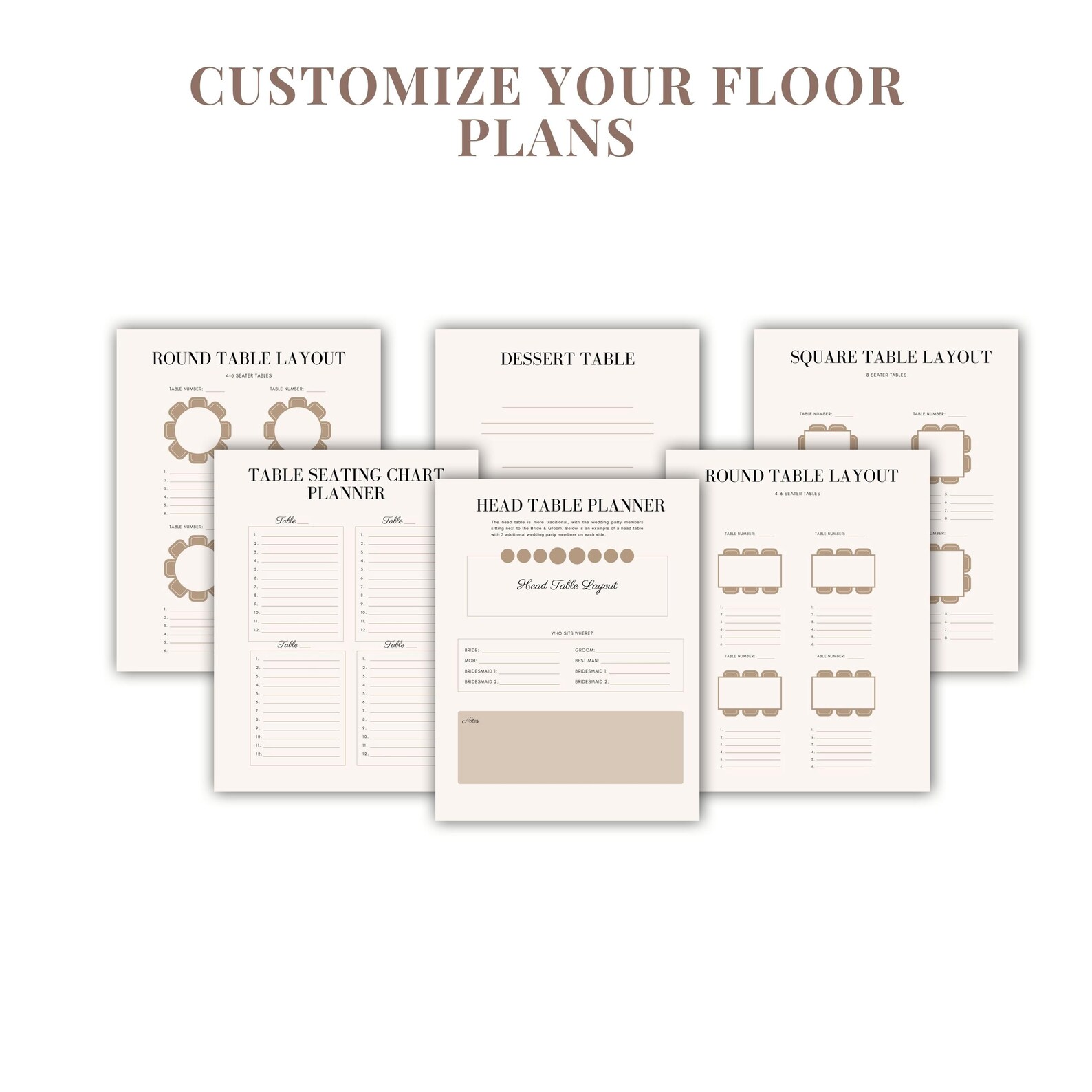 Ultimate 160+ Page Digital Wedding Planner for Goodnotes | Hyperlinked ...