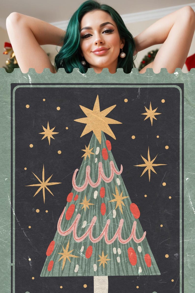 Hyper Realistic Models Christmas Edition/ A.i Digital Art/ Bundle/ 108 ...