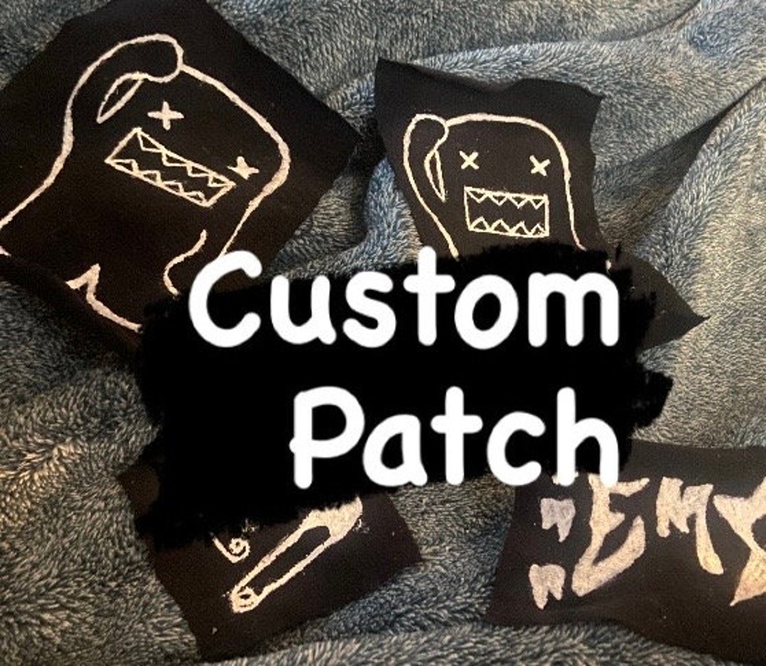 Custom Hand Painted Patch - Etsy