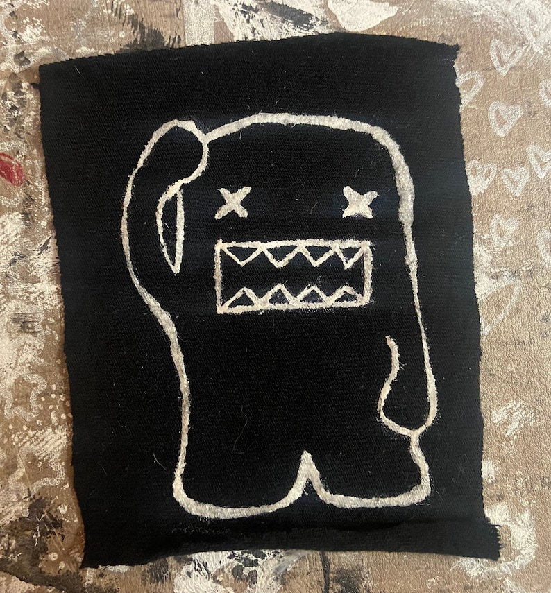 Domo Hand Painted Patch - Etsy