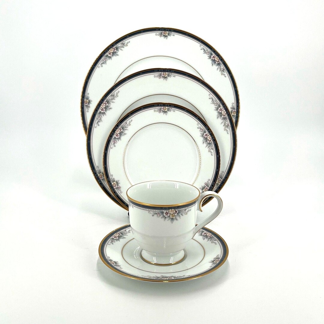 Noritake Japan Bone China Pattern Ontario 376320 Pc Set4 Place ...