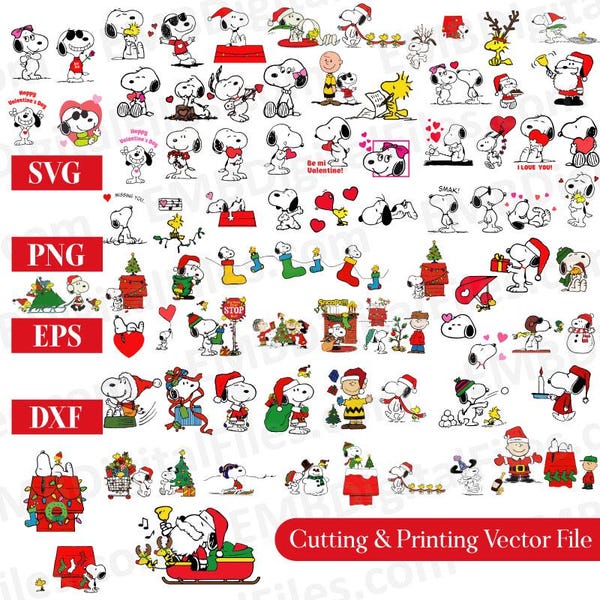 Snoopy Svg Cricut - Etsy