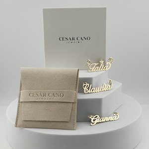 Mini Gold Underlined Heart Nameplate - 10K or 14K Solid Real Gold ...