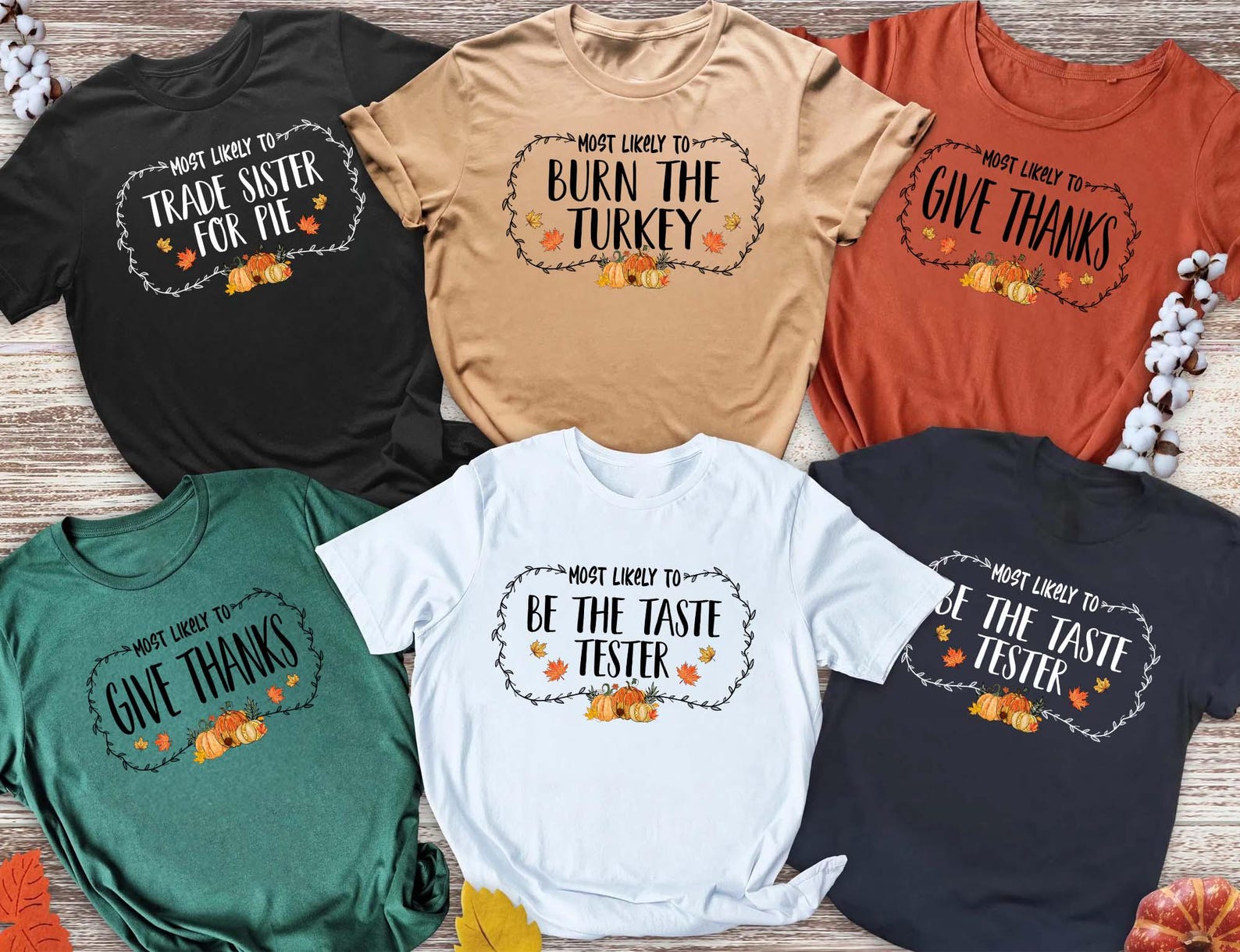 Funny Thanksgiving Shirts, Family Thanksgiving Shirts, Thanksgiving ...