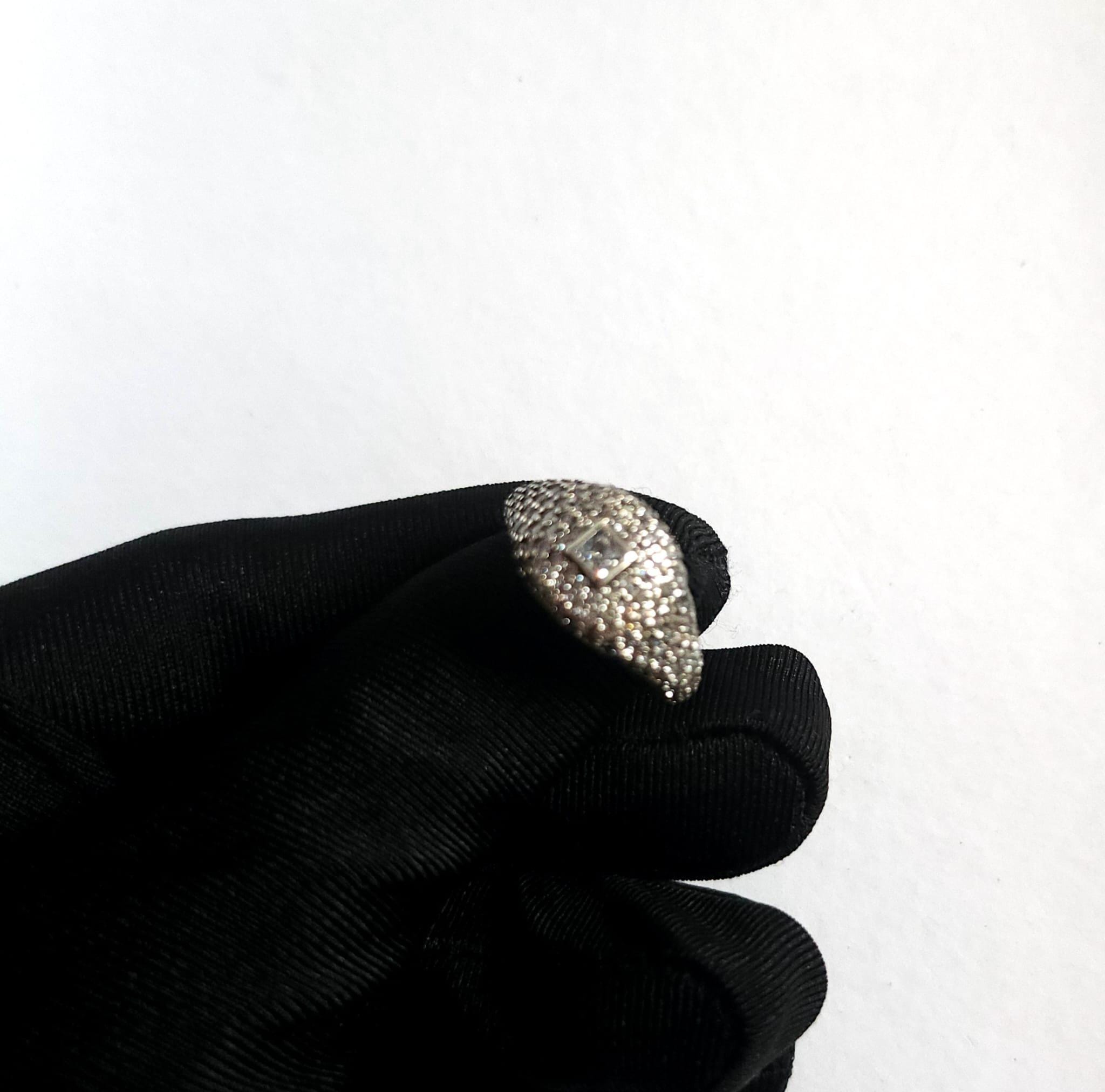 Square Cocktail Ring Pandora, Gift for Her, Charm Pendant, Best Gift ...