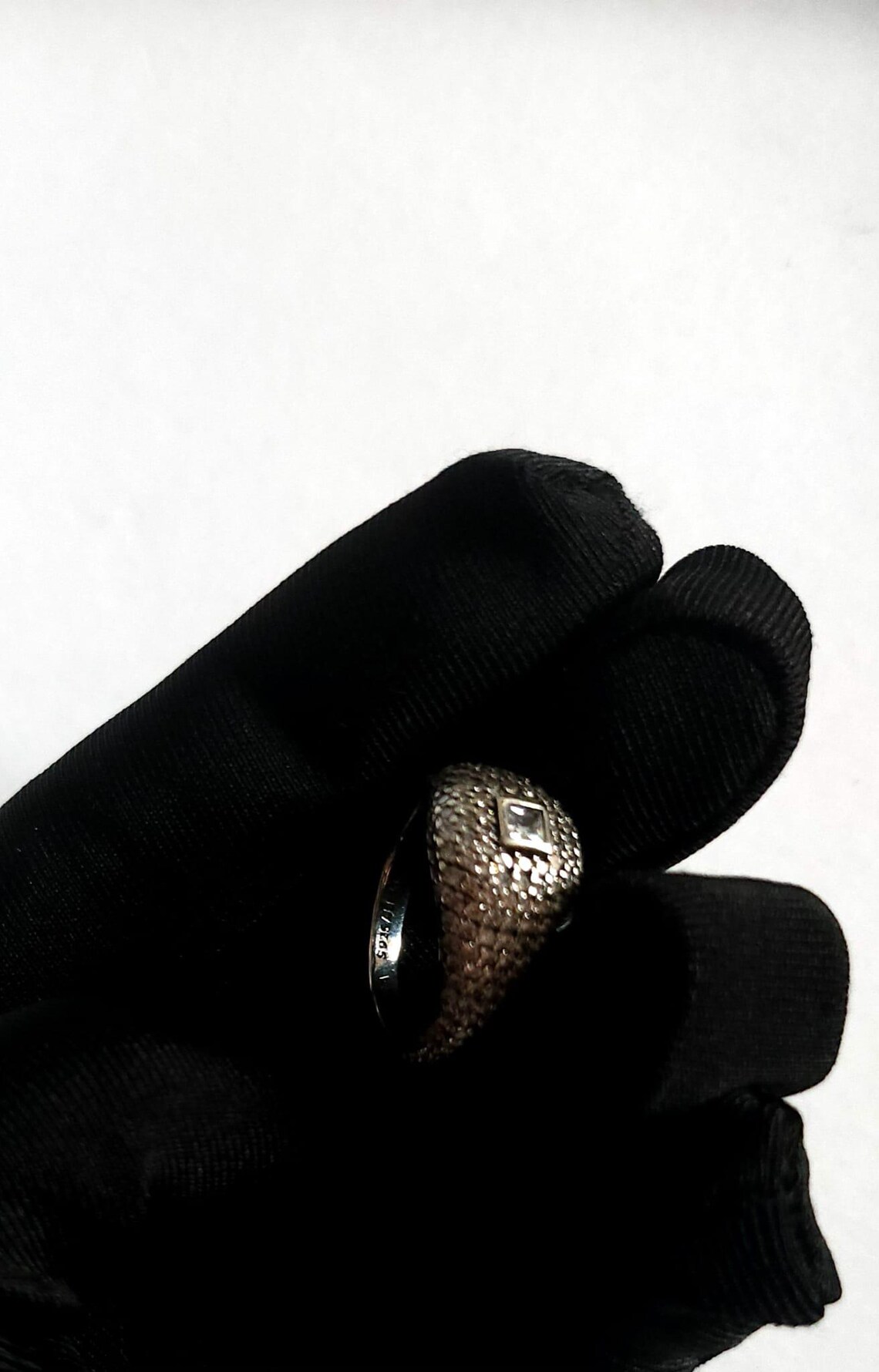 Square Cocktail Ring Pandora, Gift for Her, Charm Pendant, Best Gift ...