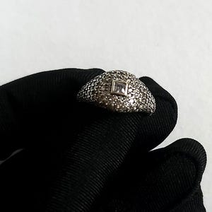 Square Cocktail Ring Pandora, Gift for Her, Charm Pendant, Best Gift ...