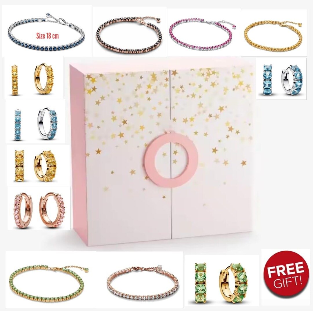 Advent Calendar Christmas 2024 Pandora , Earrings and Necklace Charm ...