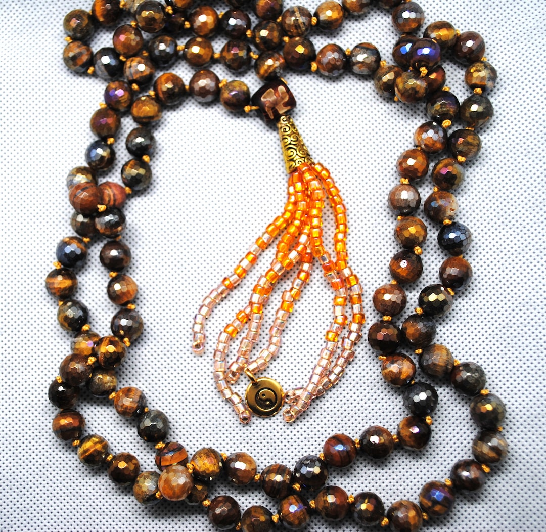 Faceted Jasper Prayer Beads - Etsy