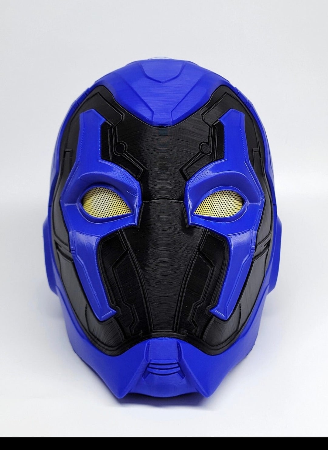 Blue Beetle Helmet 3D Printed Cosplay Armor DC Superhero - Etsy