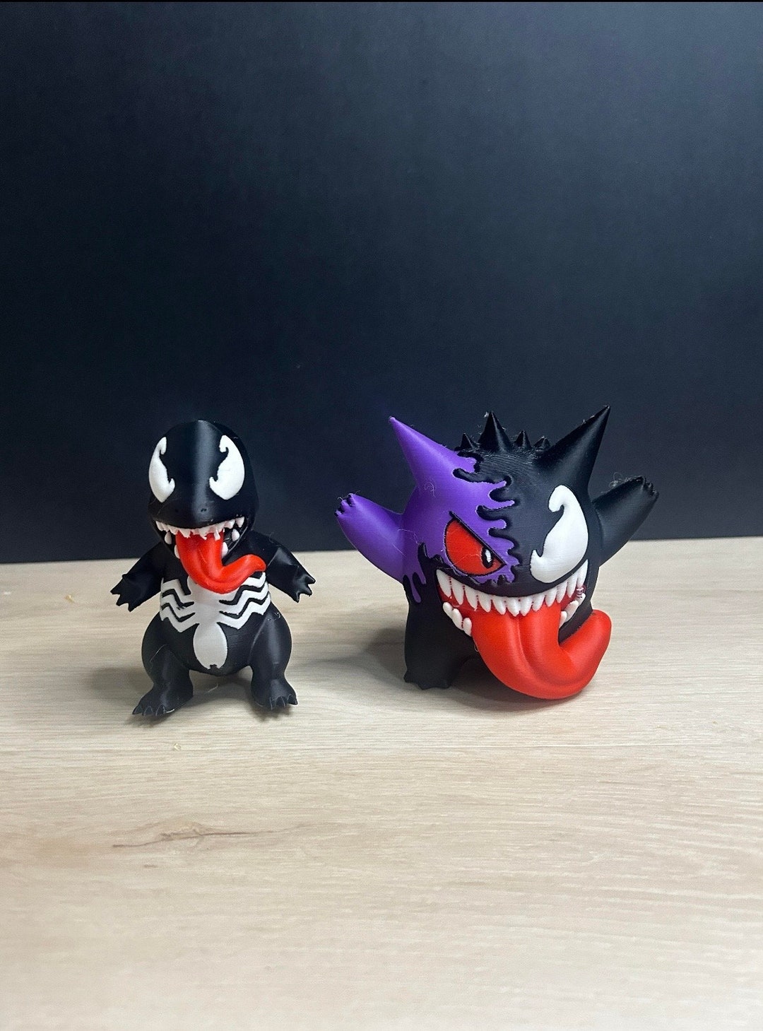 3d Printed Pokemon Inspired Venomized Characters Decoration - Etsy