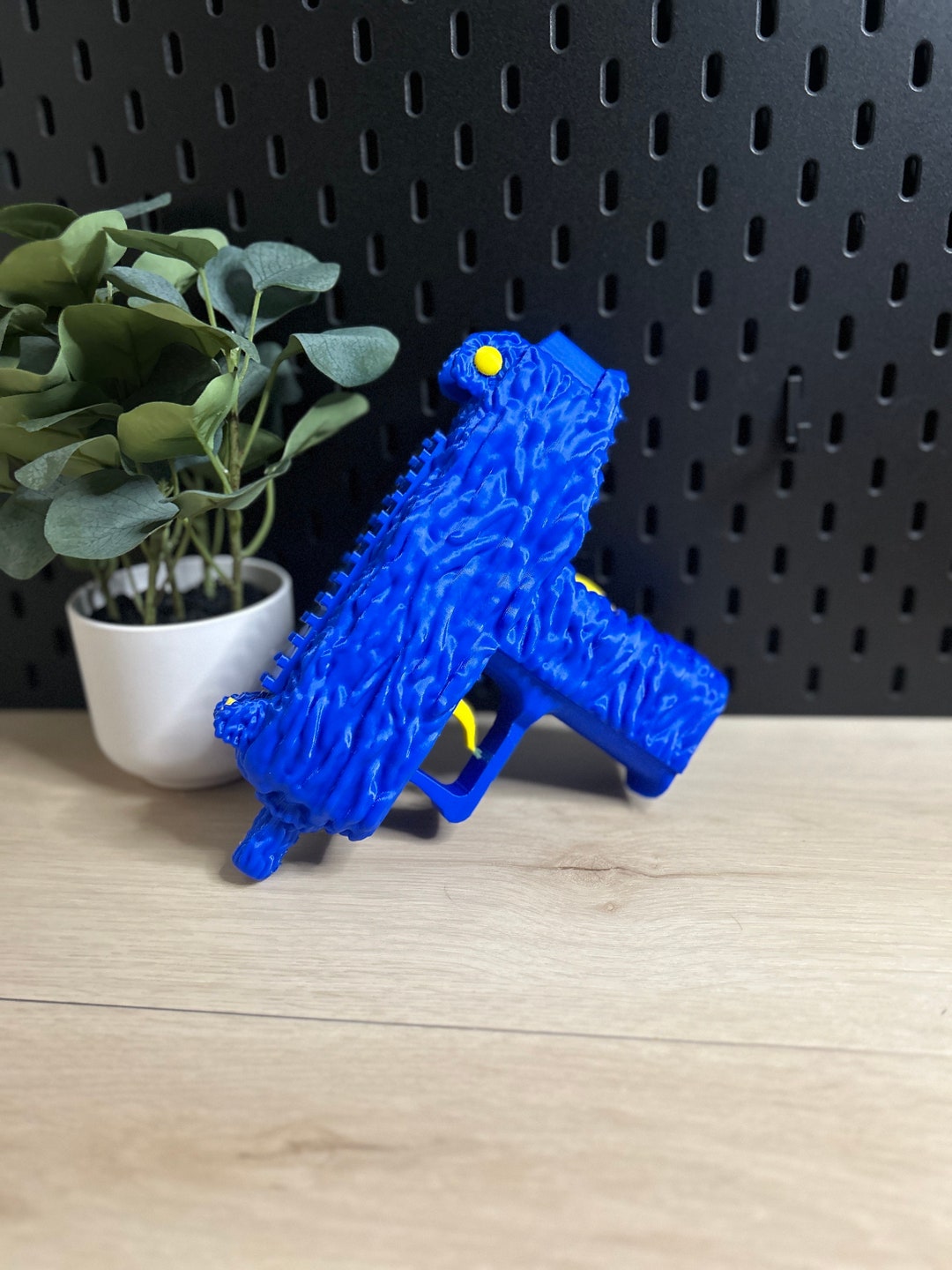 3D Printed Limited Edition Kaws Inspired Uzi Prop Collectible Toy Gun ...