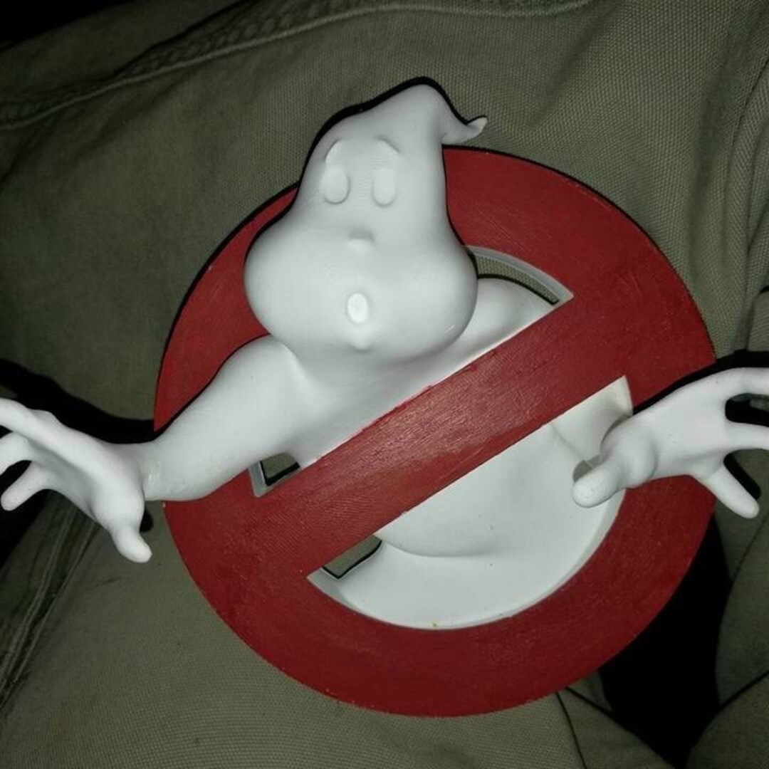 3d Printed Ghost Busters Sign - Etsy
