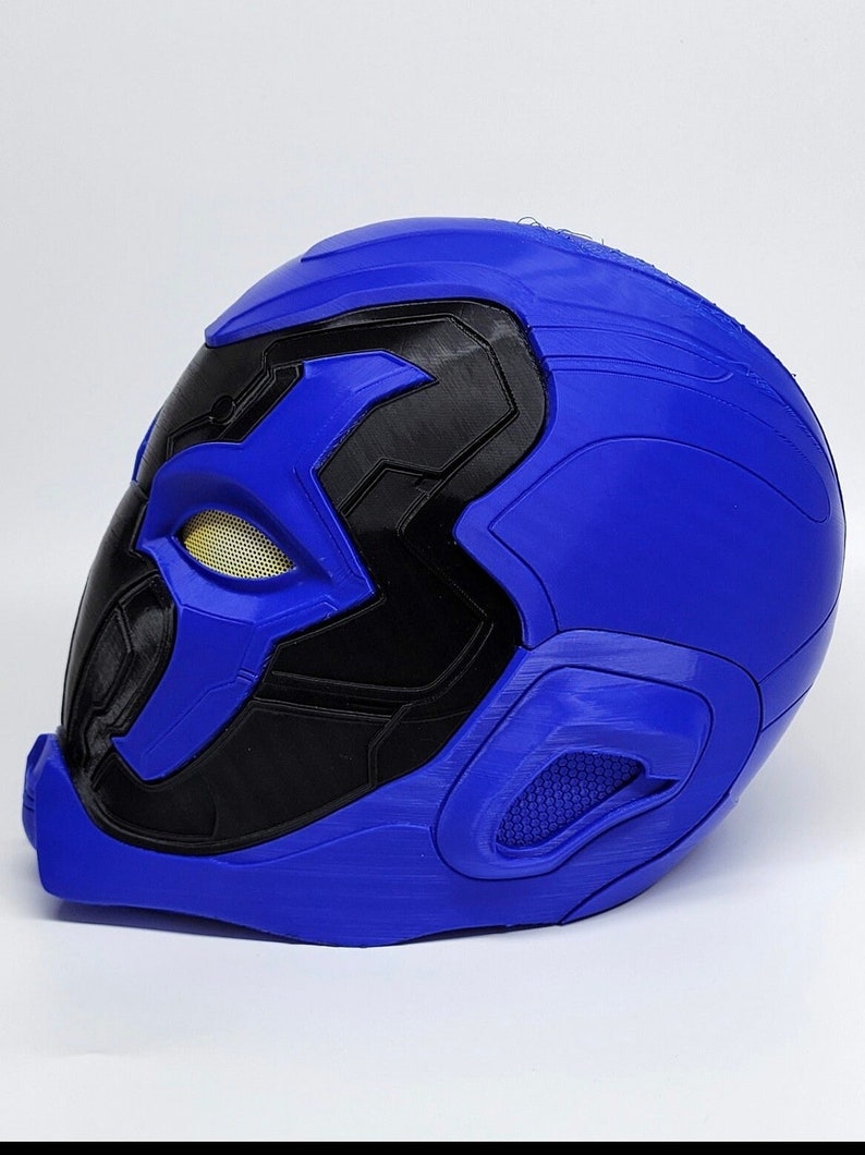 Blue Beetle Helmet 3D Printed Cosplay Armor DC Superhero - Etsy