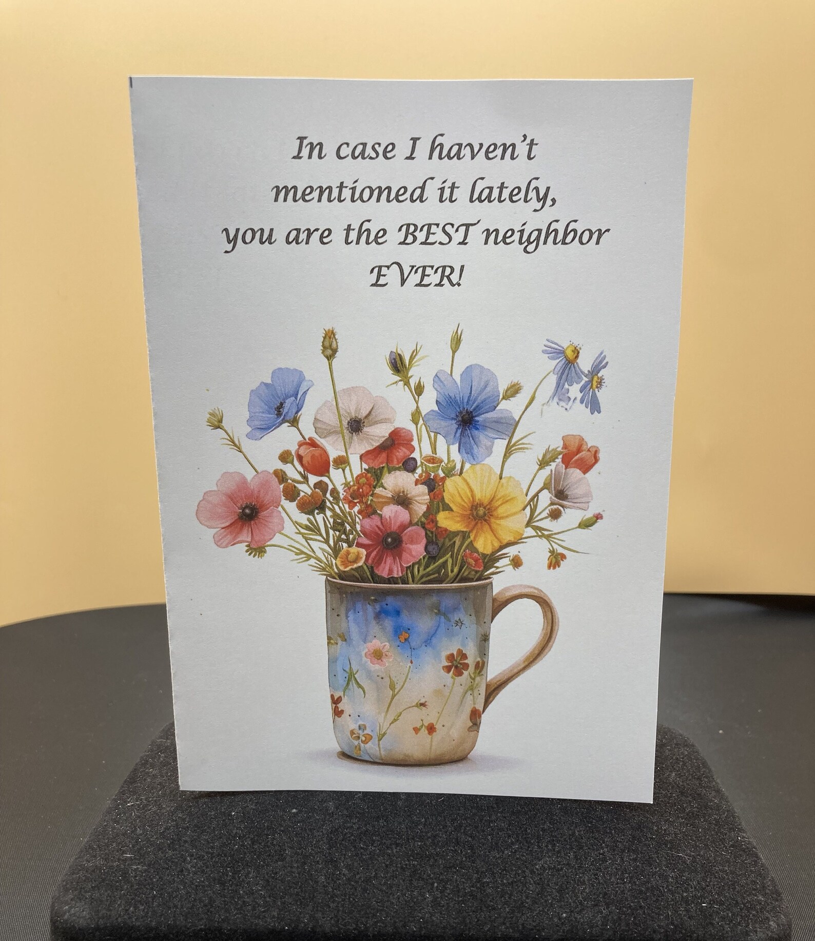Best Neighbor Printable Digital Blank Card, Neighbor Thank You ...