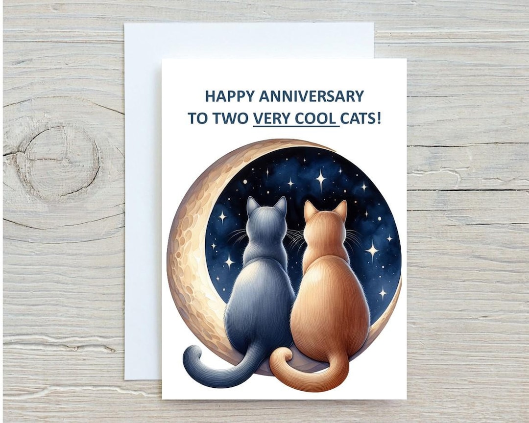 Digital Anniversary Card, Instant Anniversary Card, Printable ...