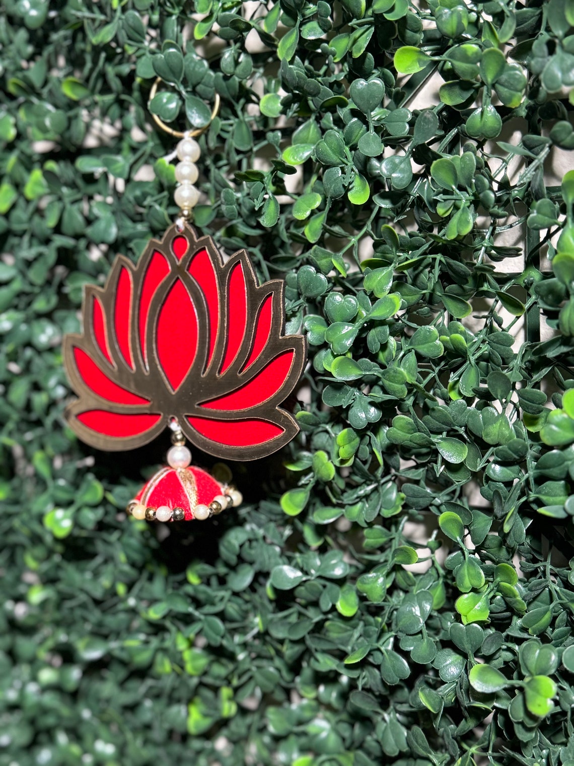 Lotus Hanging, Multi-colored Lotus, Diwali Wedding Decoration, Ganpati ...