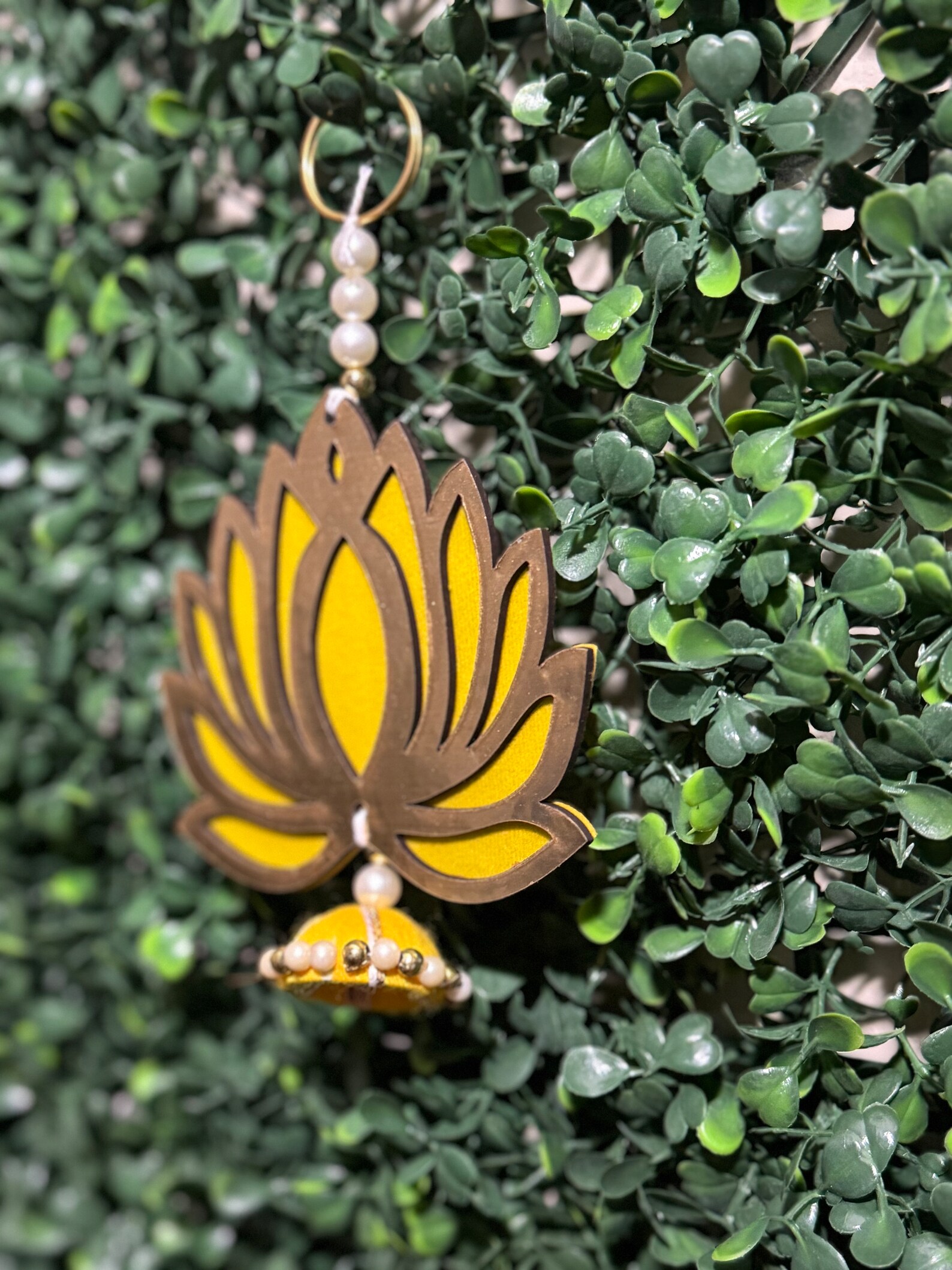 Lotus Hanging, Multi-colored Lotus, Diwali Wedding Decoration, Ganpati ...