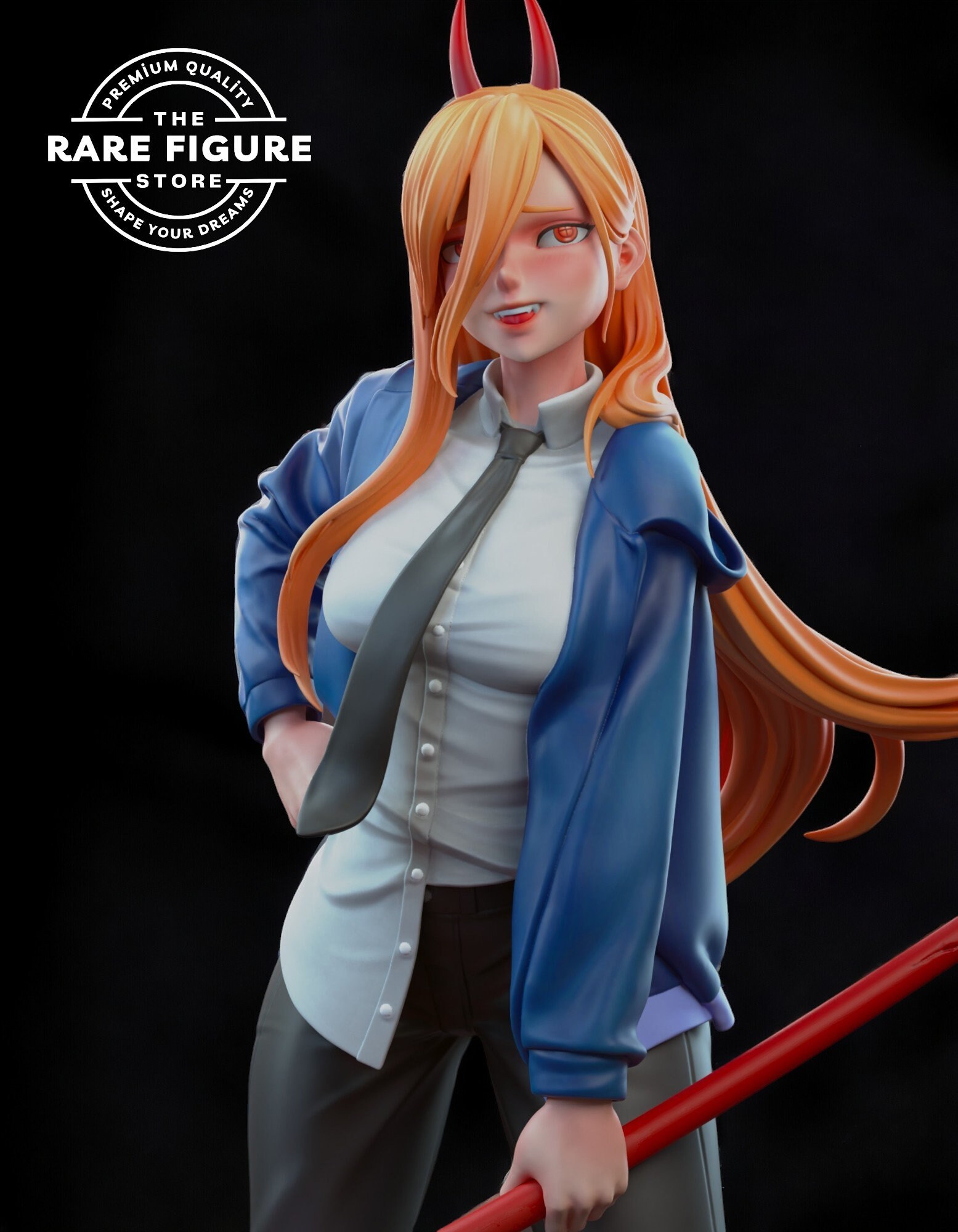 HQ Anime & Manga Figure 3D Printer Stl Files Fan Made CH4INSAW M4N ...