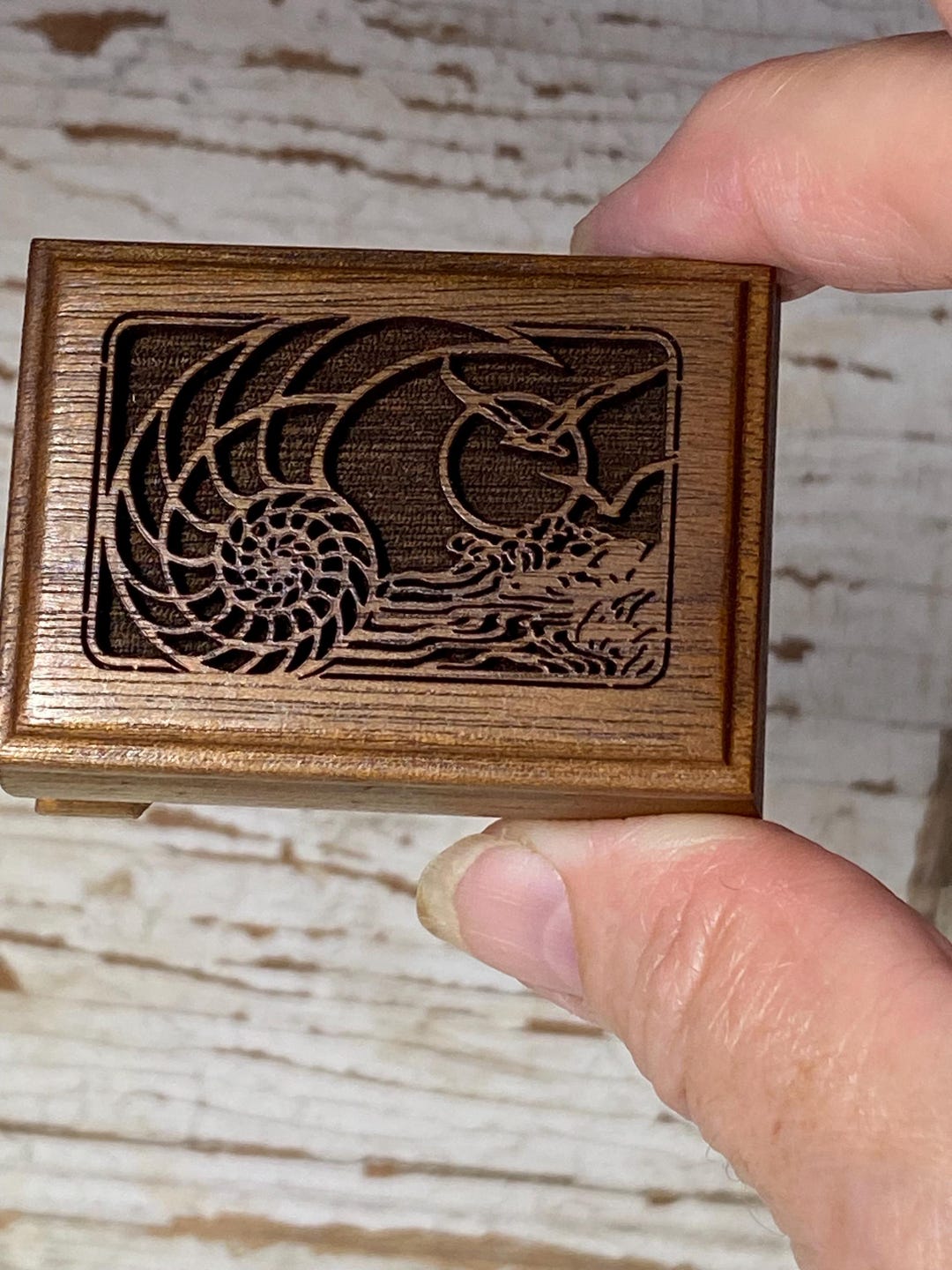 Vintage Lasercraft Miniature Music Box Playing Laura‘s Seen - Etsy