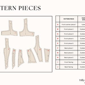 Corset Top Sewing Pattern| Easy Corset Pattern |cottage Core Corset| US ...
