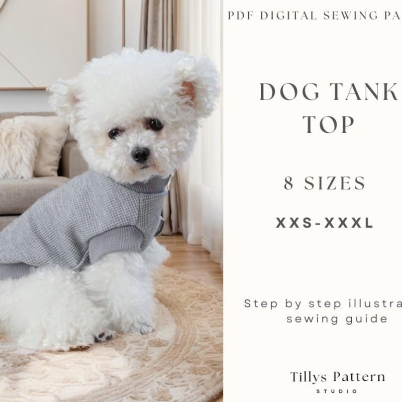 Dog Tank Top - Etsy