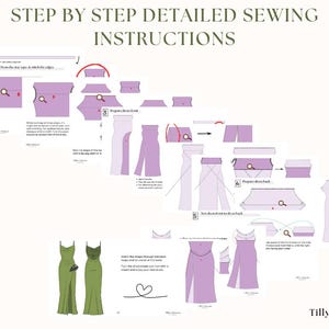 Cowl Neck Dress Sewing Pattern| Backless Slip Dress Pattern| Prom Dress ...