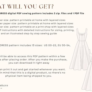 Square Neck Dress Sewing Pattern| Midi Dress Pattern| Wedding Dress ...