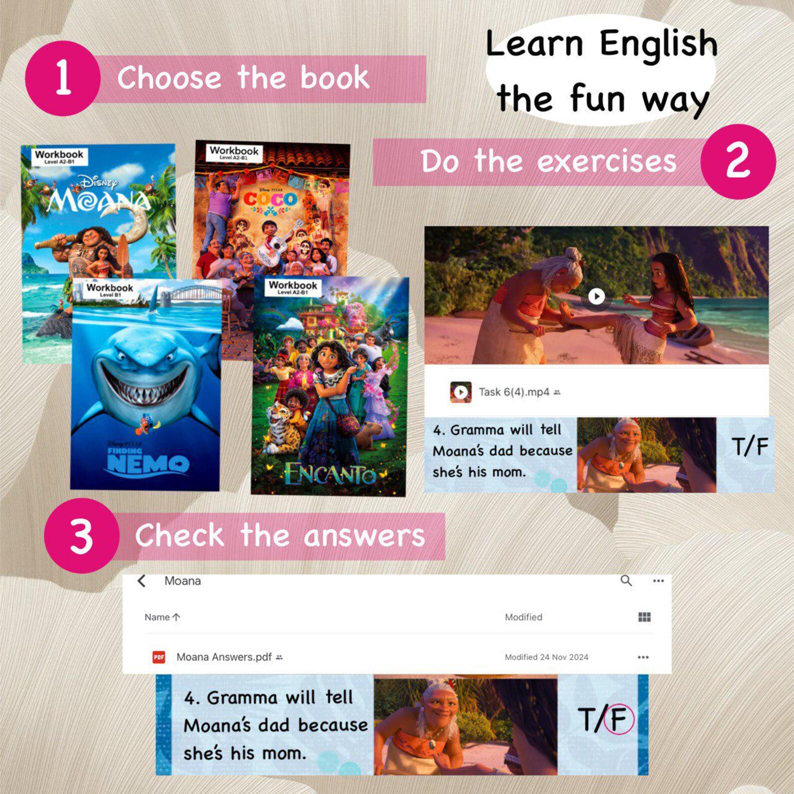 Learn English With Cartoons: A Fun Workbook - Etsy