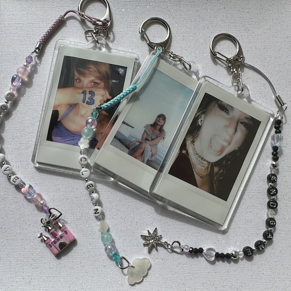 Mini Polaroid Keychain - Etsy