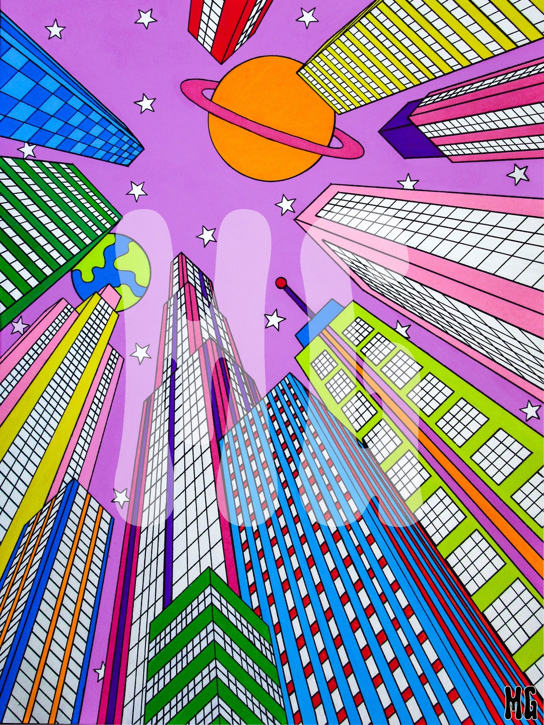 Daydream Print (12" X 16") - Marlo Graham Art - Etsy