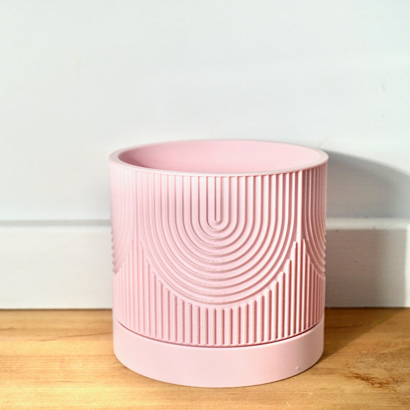 Pink Planter - Etsy