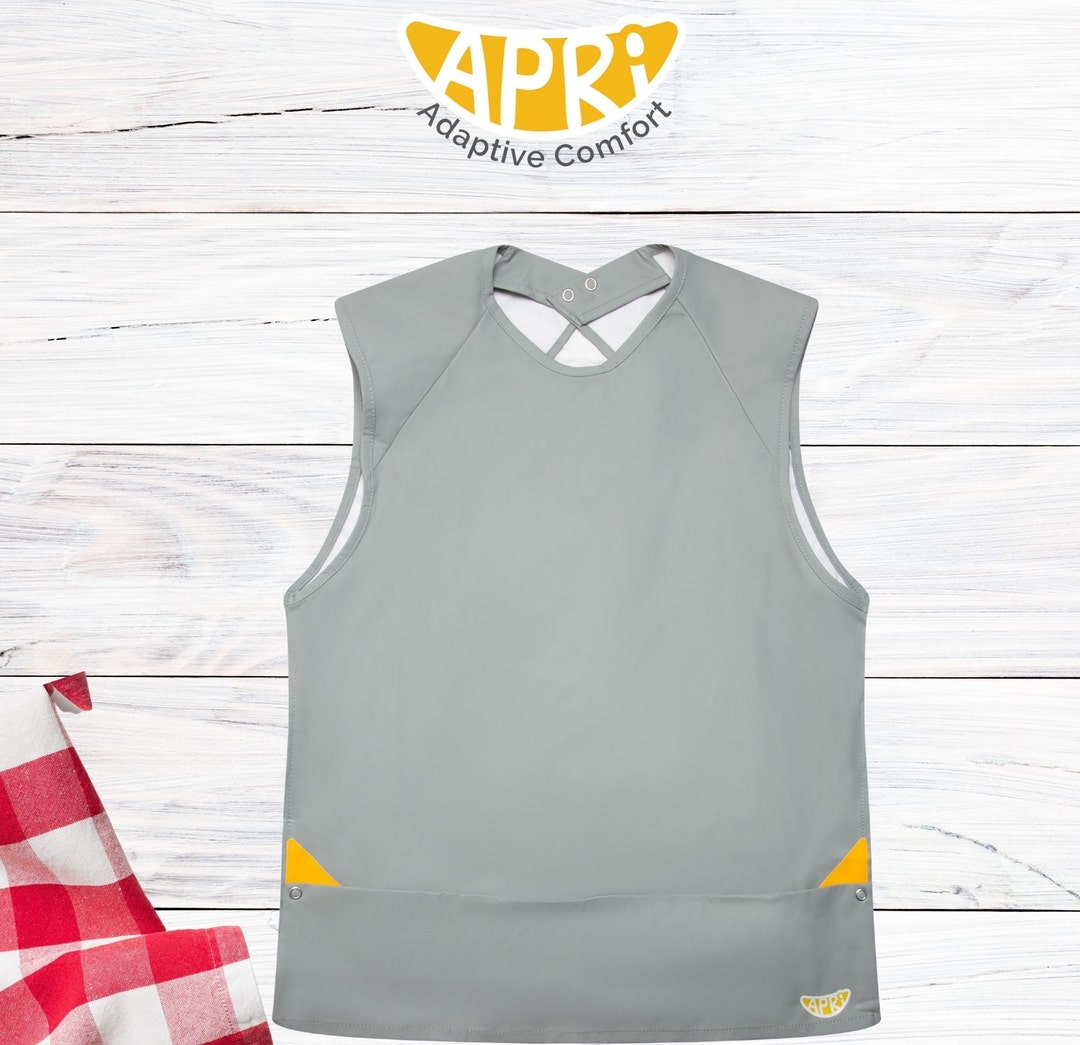 Adaptive Clothing, Cerebral Palsy Gift, Bibs for Big Kids With Crumb ...