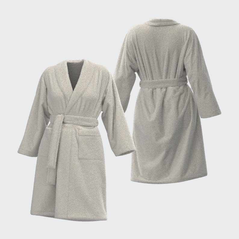 Easy Step-by-step PDF Sewing Pattern for a Mid-length Shawl Collar ...