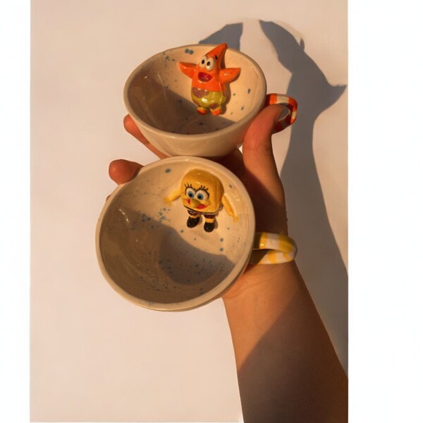 Spongebob Cup - Etsy