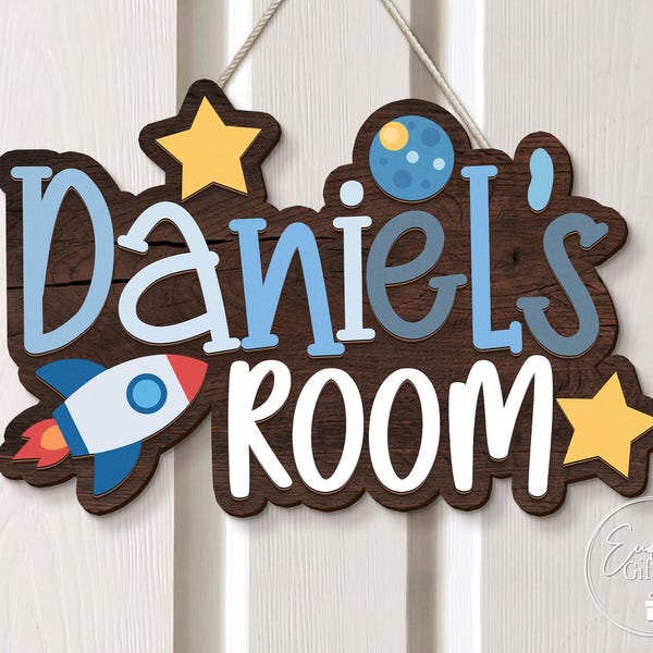Boy Room Sign for Door - Etsy