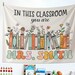Personalized Groovy Classroom Decor, Teacher Classroom Tapestry ...