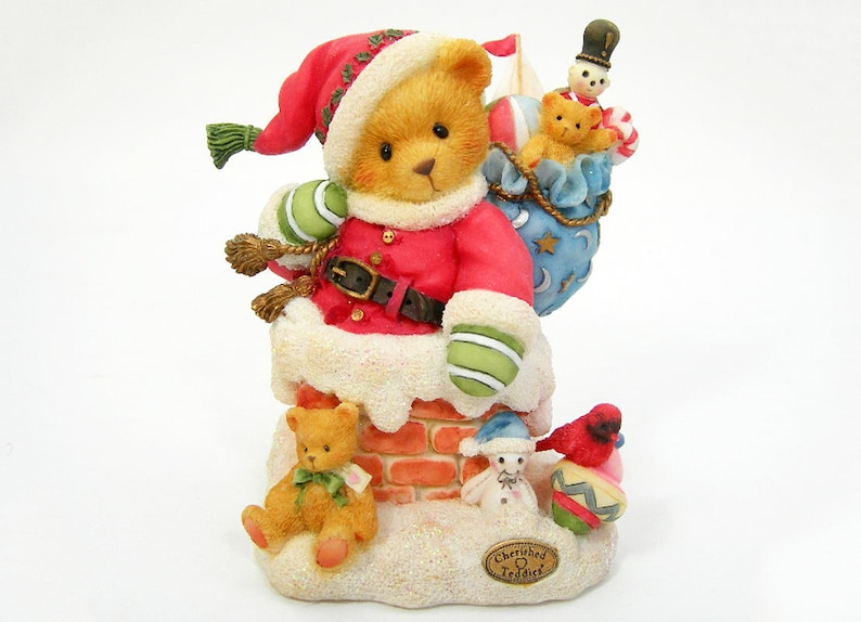 Christmas Cherished Teddies Figurine Vintage 1997 | Etsy Christmas Cherished Teddies Figurine Vintage 1997 | Etsy