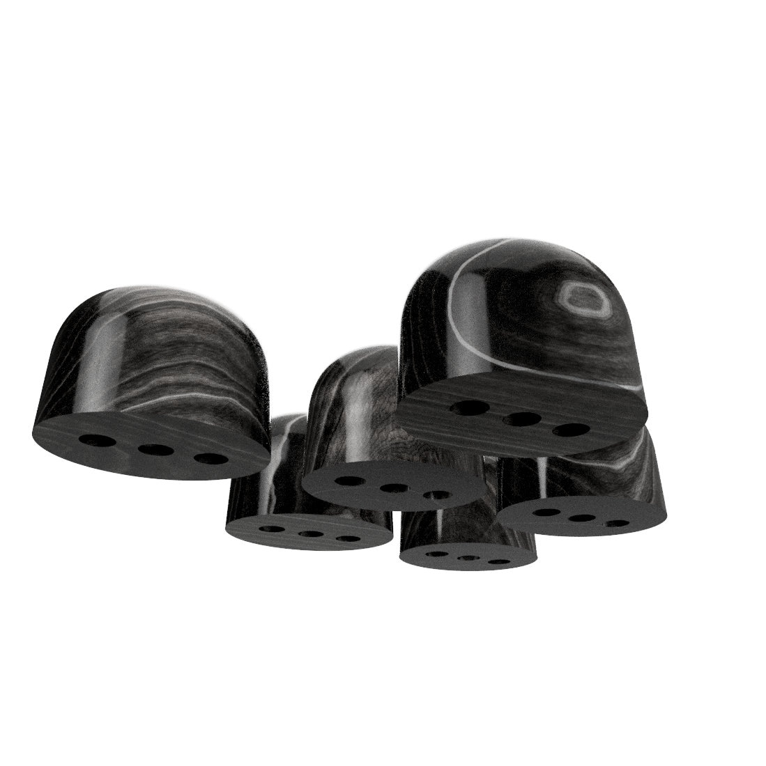 Hat Block Bundle - 56 - 61 Open Crown - Fedora - Cowboy – 3D File (15 ...