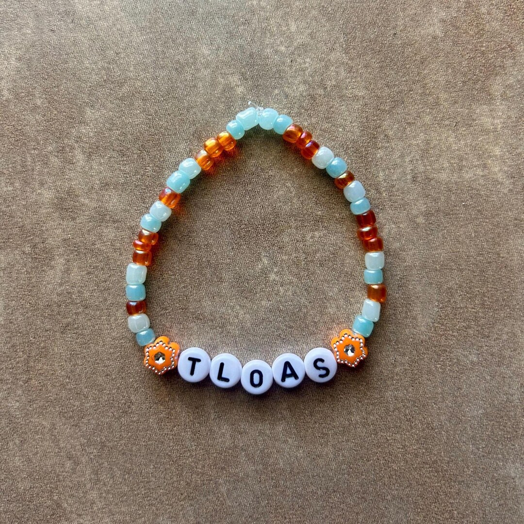 The Life of A Showgirl Taylor Swift Elastic Beaded Bracelet - Etsy