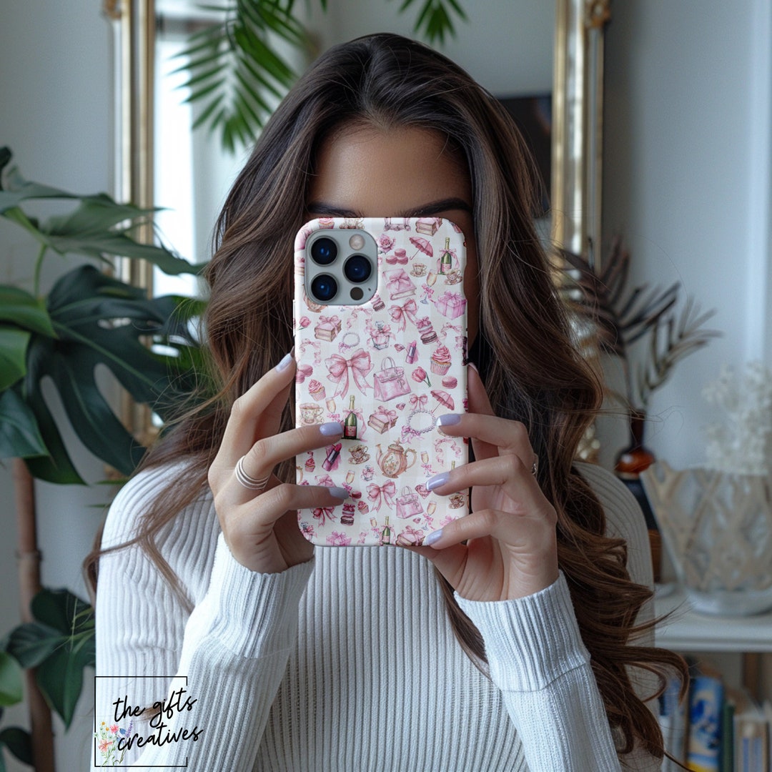 Pink Coquette Collage Phone Case Preppy and Cute Aesthetic Phone Case ...