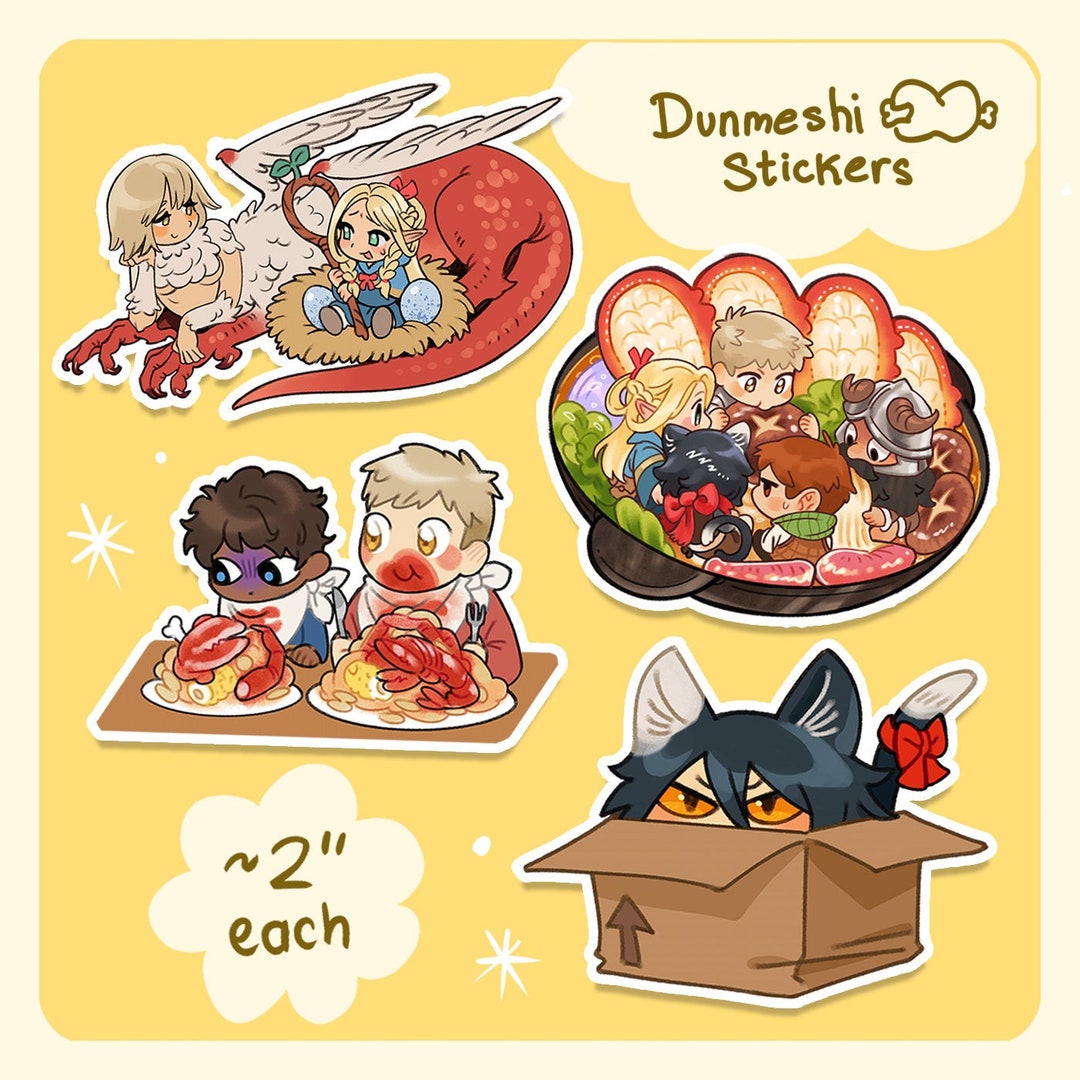 Dungeon Meshi Stickers - Etsy