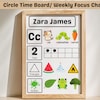 Daycare Circle Time Board | Preschool Focus Wall | Homeschool Bulletin ...
