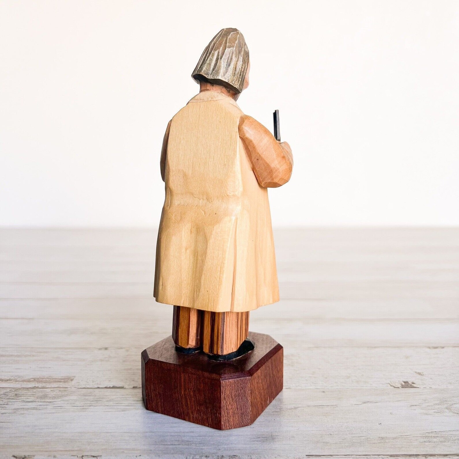 Vintage Gift, Ear Nose Throat Doctor, ENT, Carved Wood, Folk Art ...