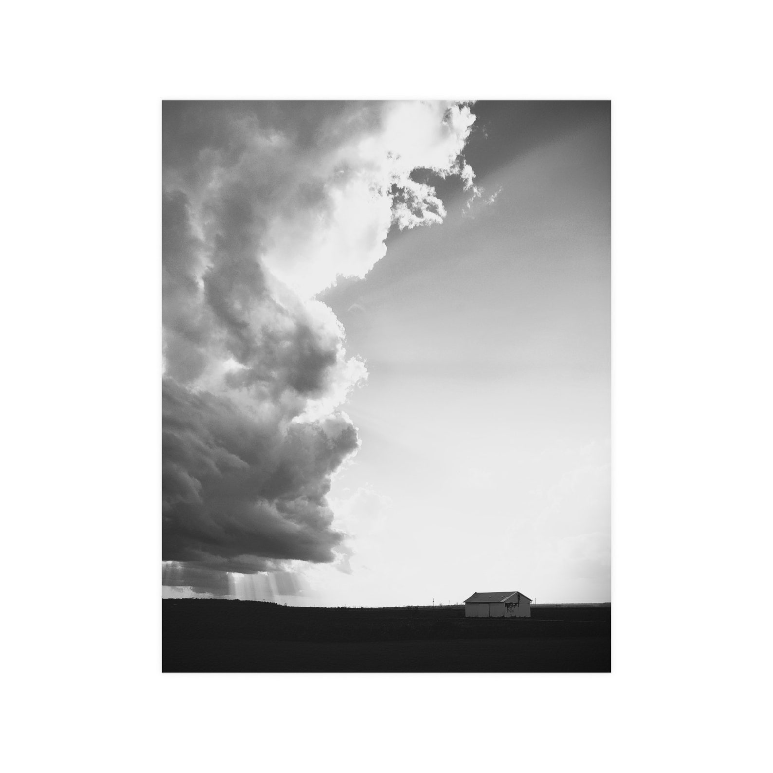 Rain Across the Open Land Photo - Etsy