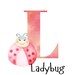 Pink Alphabet, Girls Theme Alphabet - Etsy