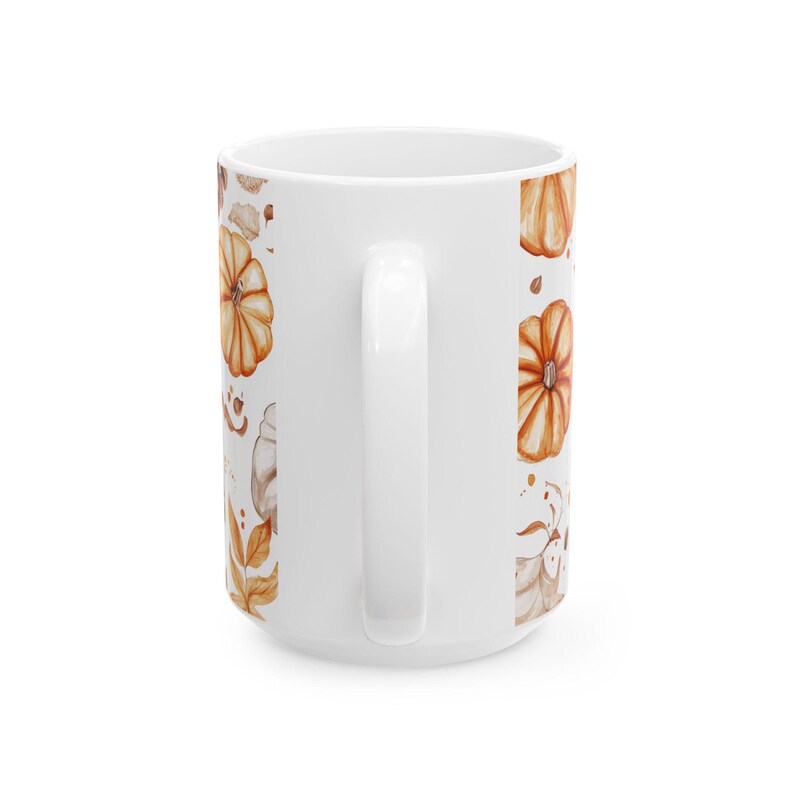 Pumpkin Mug, Fall Coffee Mugs, Coffee Mugs for Fall Season, Fun Autumn ...