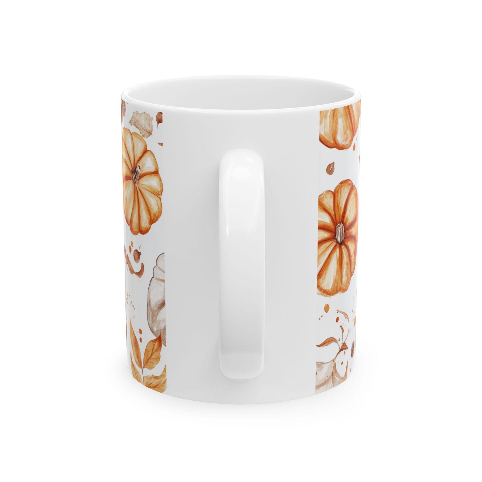 Pumpkin Mug, Fall Coffee Mugs, Coffee Mugs for Fall Season, Fun Autumn ...